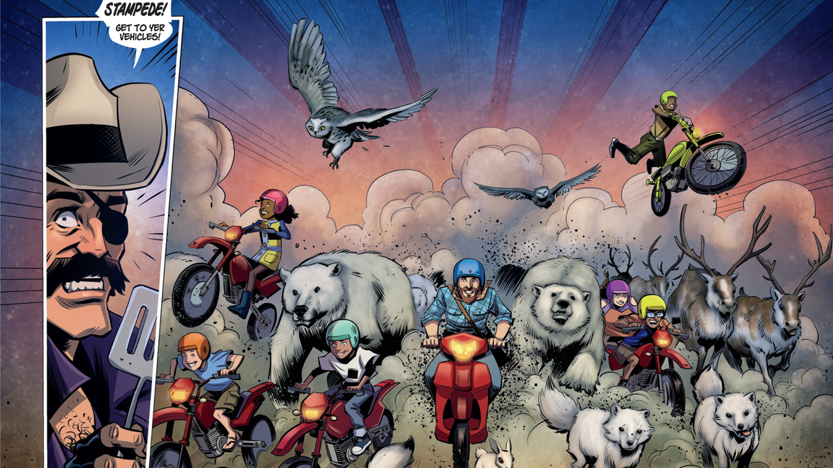 Graphic Novel: Captain Nick & The Explorer Society - Compass of Mems ...